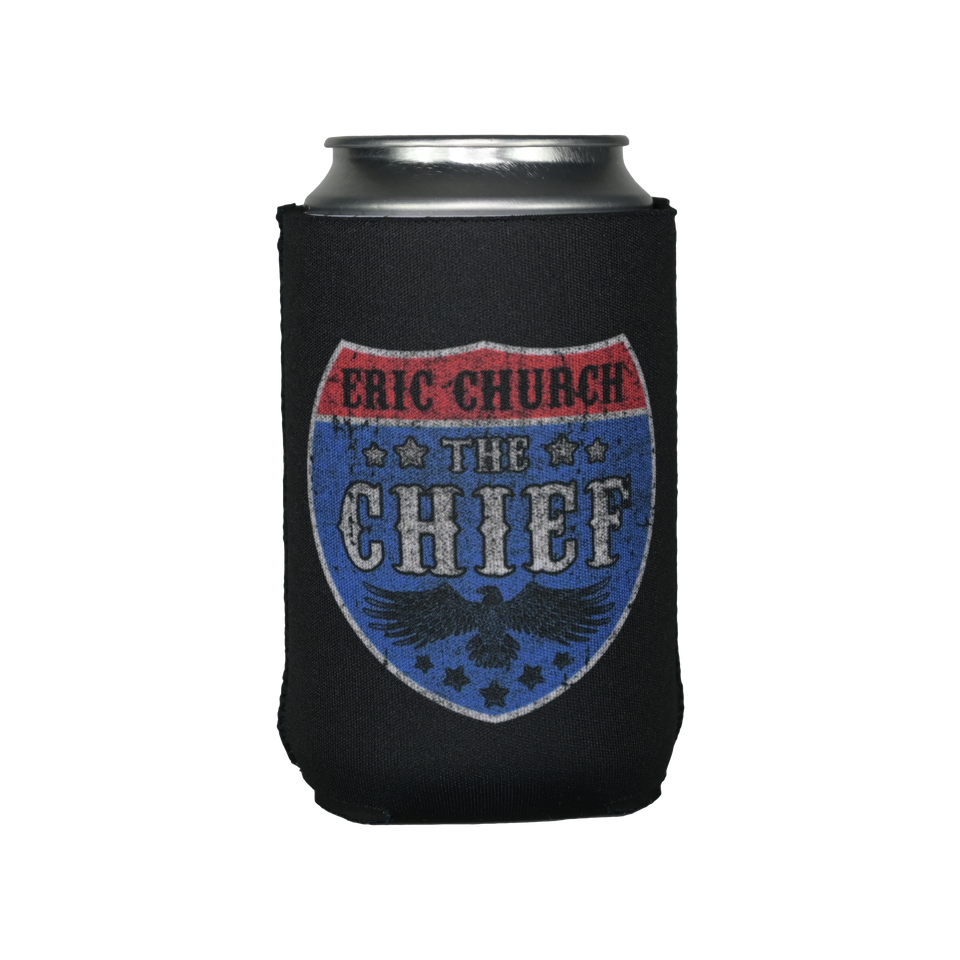 The Chief Shield Can Cooler – Chief Merchandise