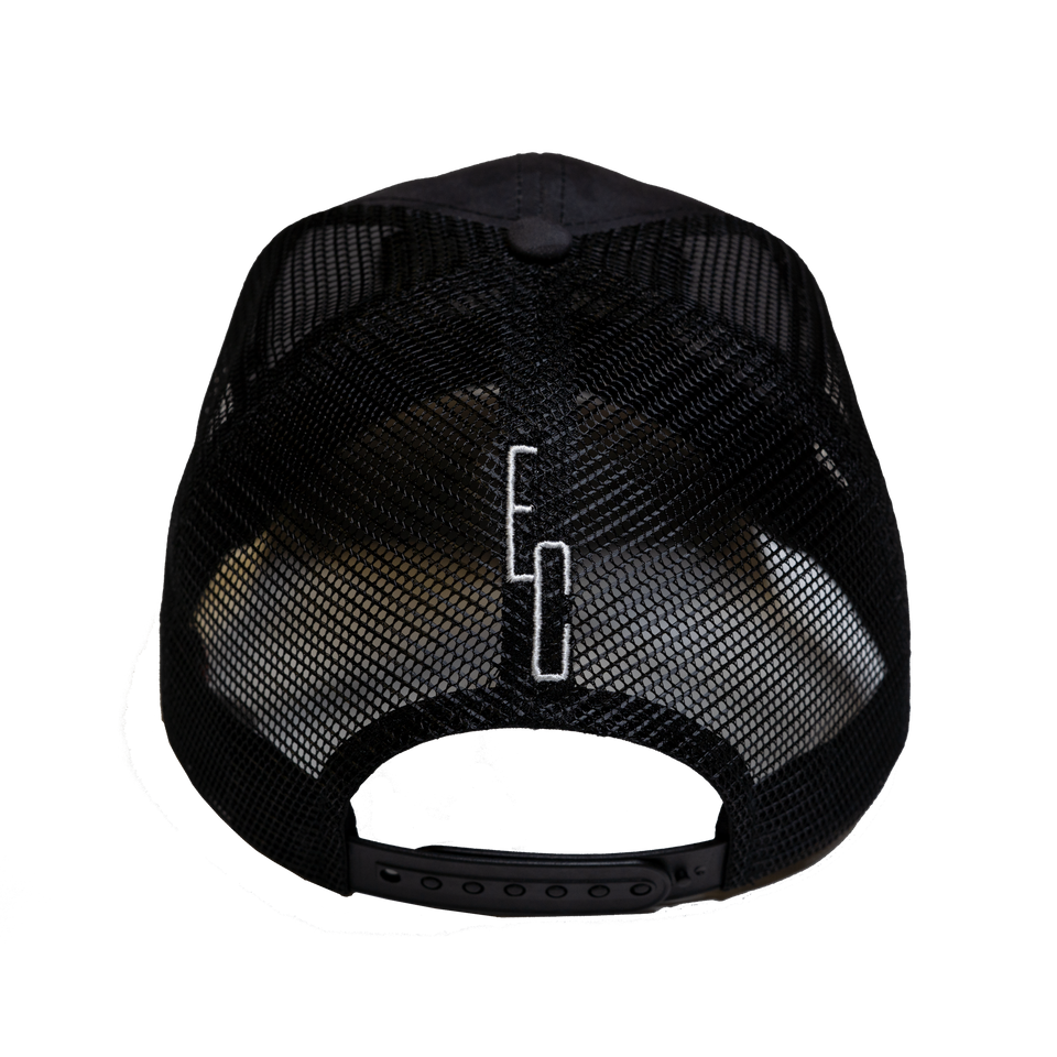 Black Camo Velcro Patch Hat – Chief Merchandise