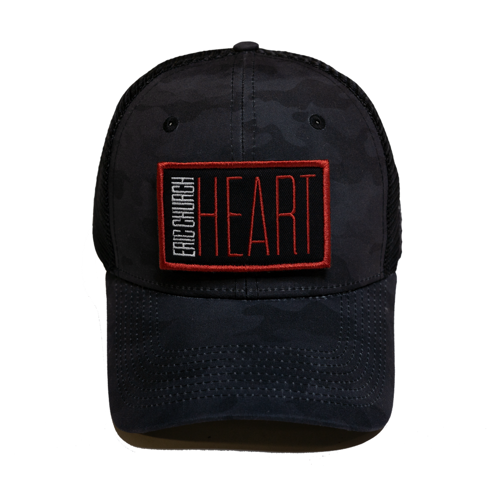 Black Camo Velcro Patch Hat – Chief Merchandise